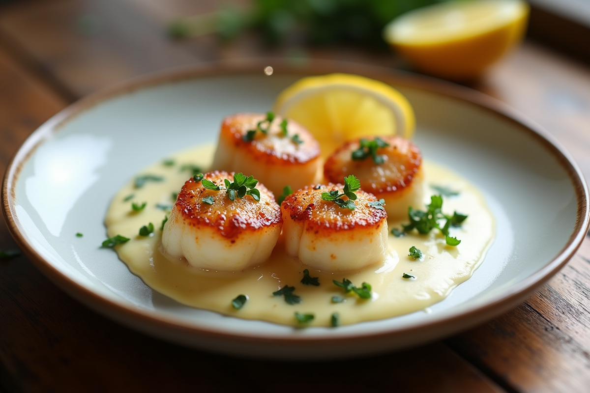 La coquille Saint-Jacques à la normande : une tradition culinaire à ...